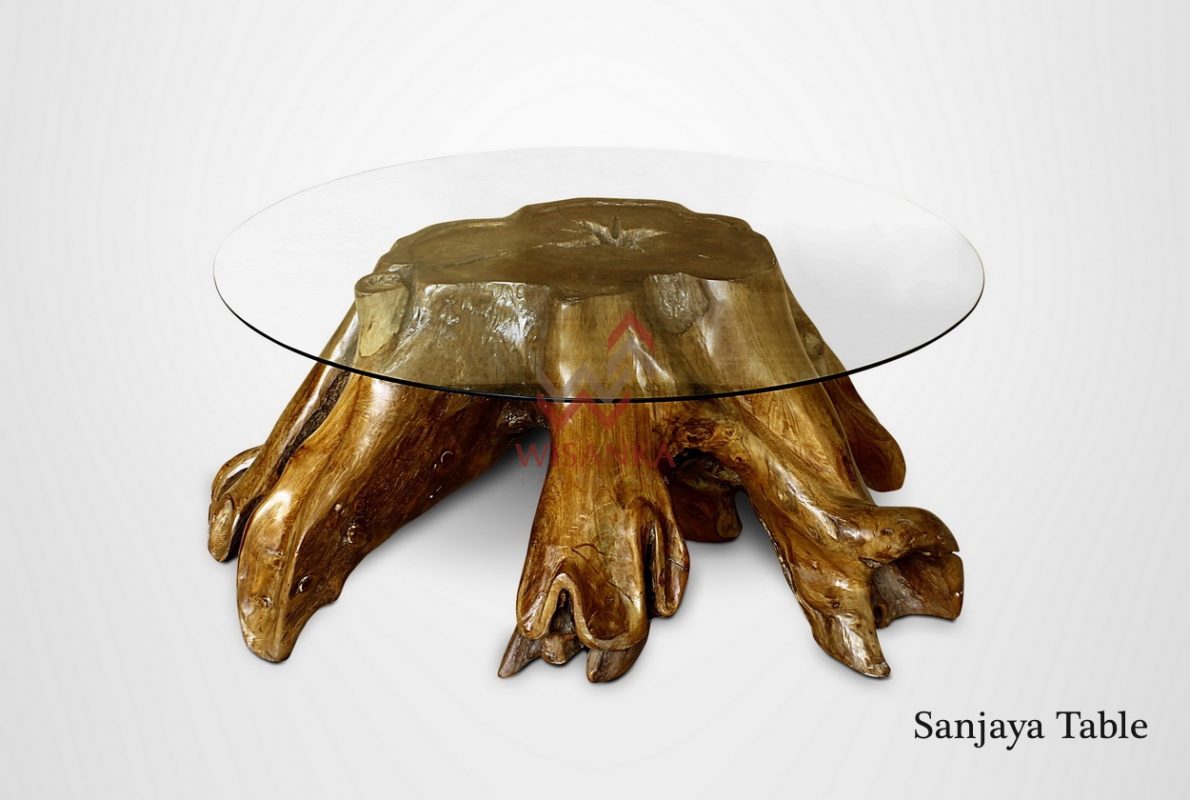 Sanjaya Reclaimed Teak Table - Indoor Mahogany Furniture | Indonesia ...